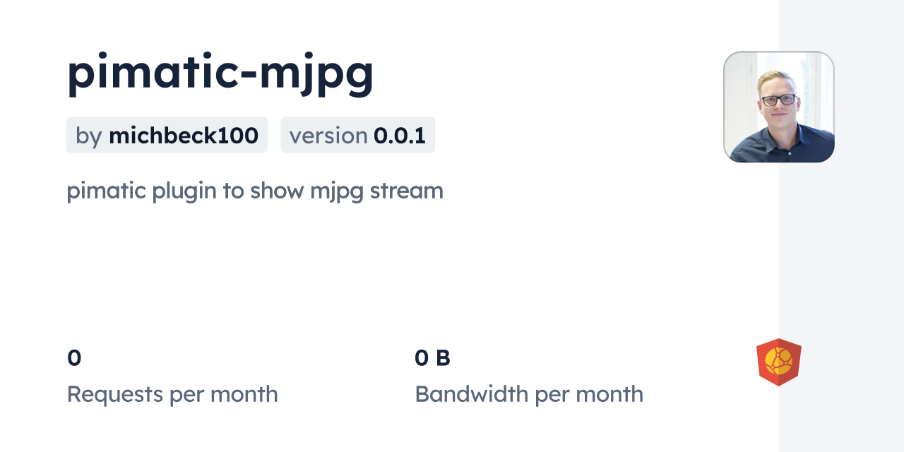 pimatic-mjpg CDN by jsDelivr - A CDN for npm and GitHub