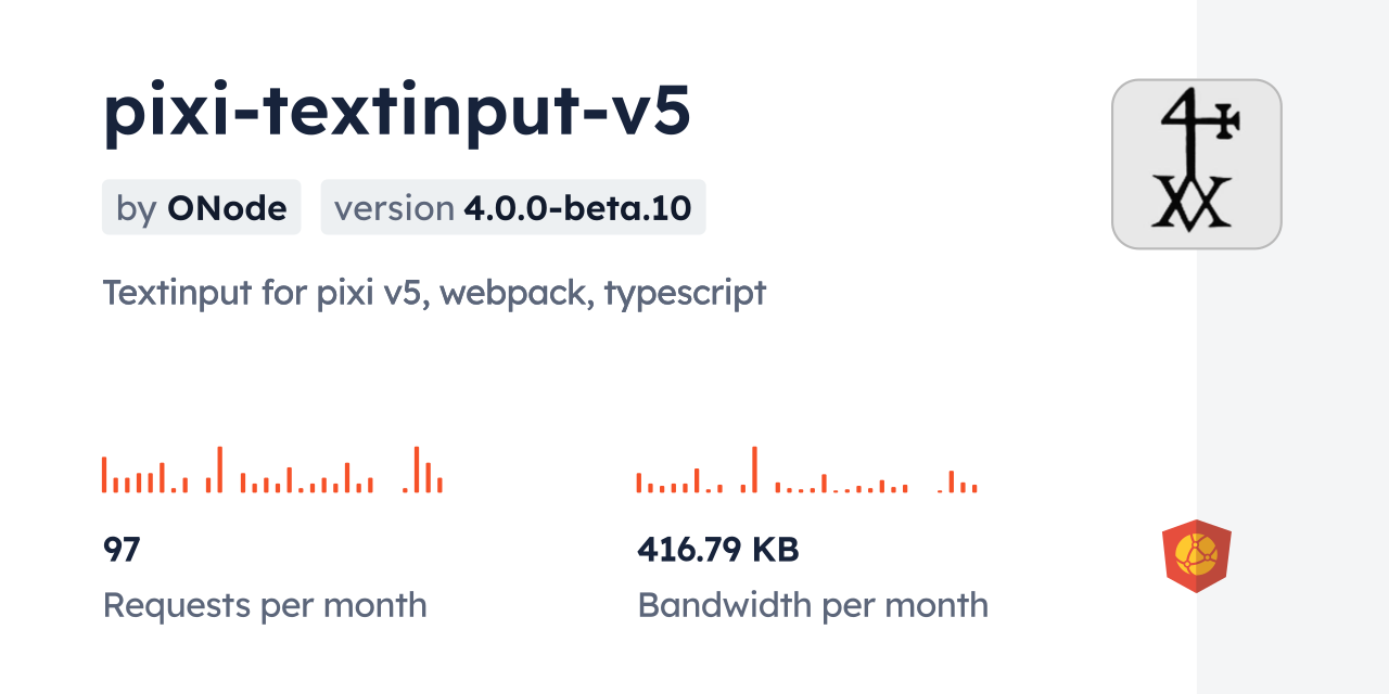 pixi-textinput-v5 CDN by jsDelivr - A CDN for npm and GitHub