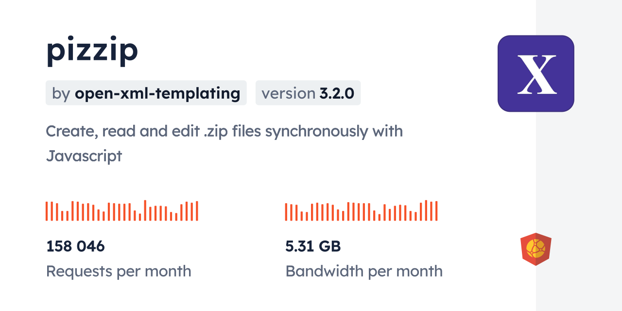 pizzip CDN by jsDelivr - A CDN for npm and GitHub