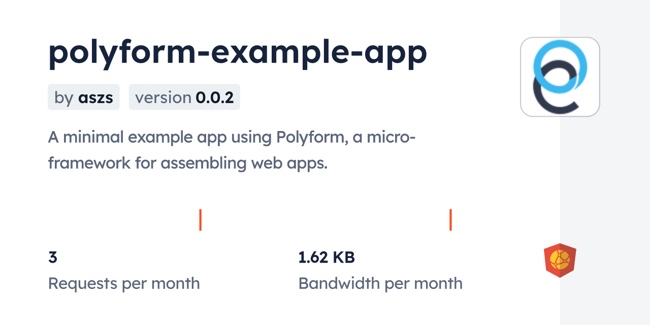 polyform-example-app CDN by jsDelivr - A CDN for npm and GitHub