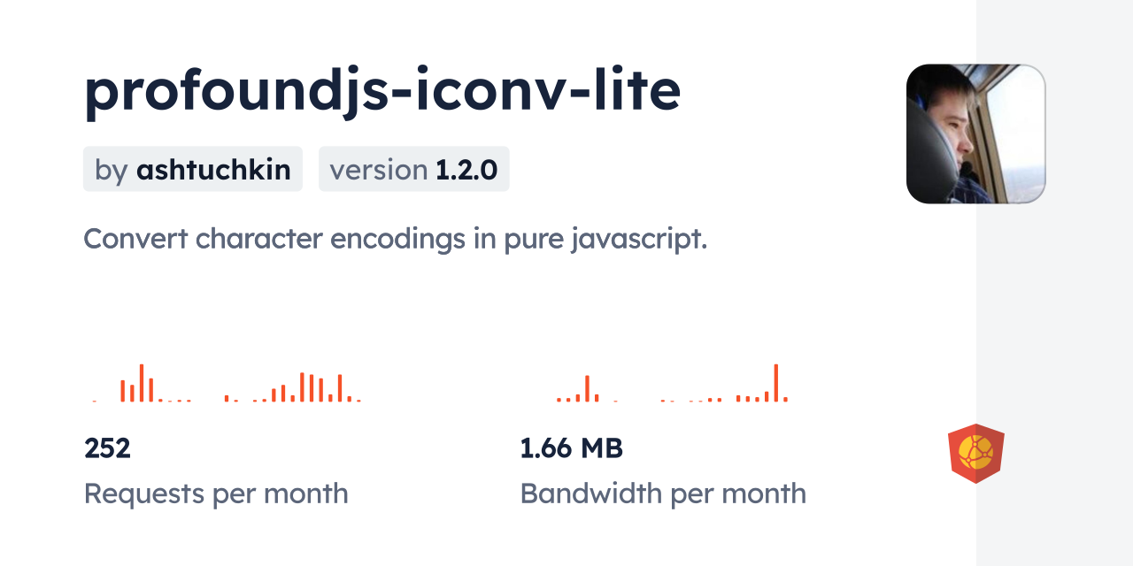 profoundjs-iconv-lite CDN by jsDelivr - A CDN for npm and GitHub