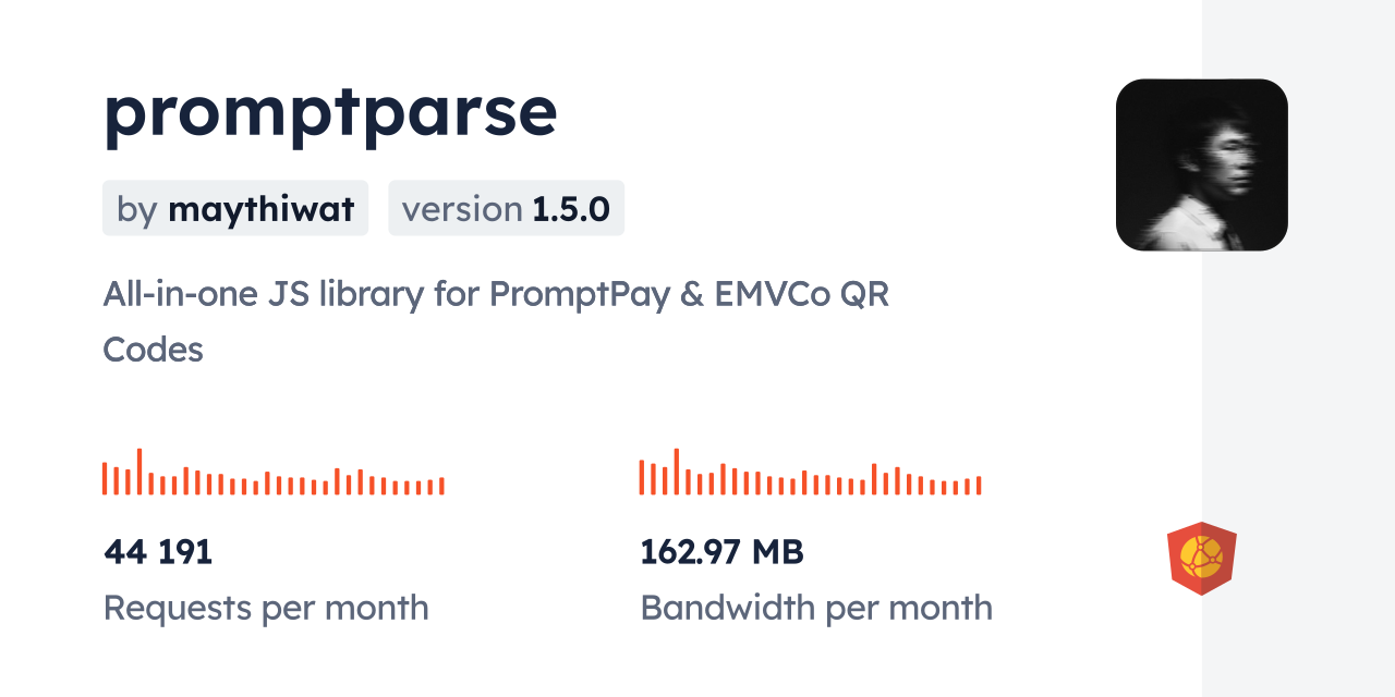 promptparse CDN by jsDelivr - A CDN for npm and GitHub