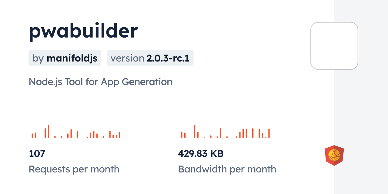 pwabuilder CDN by jsDelivr - A CDN for npm and GitHub