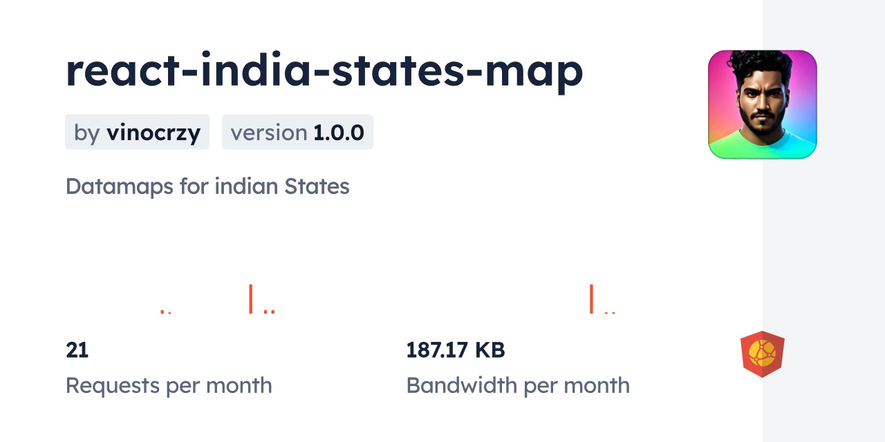 react-india-states-map CDN by jsDelivr - A CDN for npm and GitHub