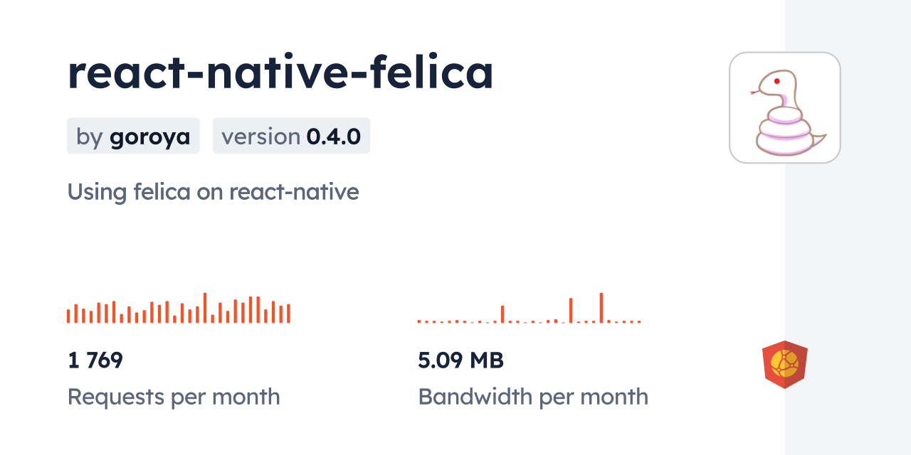react-native-felica CDN by jsDelivr - A CDN for npm and GitHub