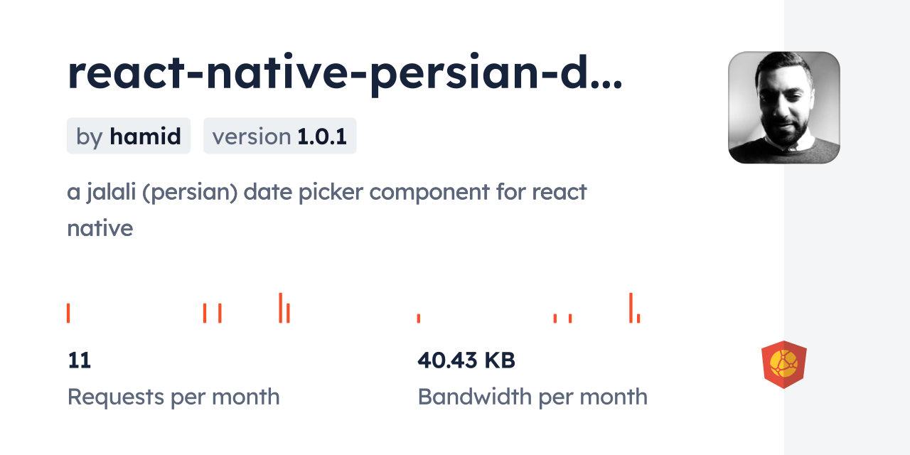 react-native-persian-date-picker2 CDN by jsDelivr - A CDN for npm and GitHub