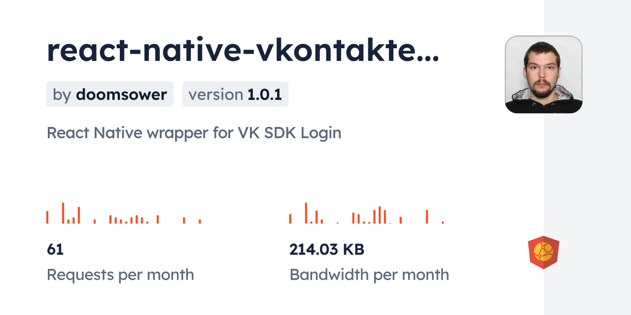 react-native-vkontakte-login CDN by jsDelivr - A CDN for npm and GitHub