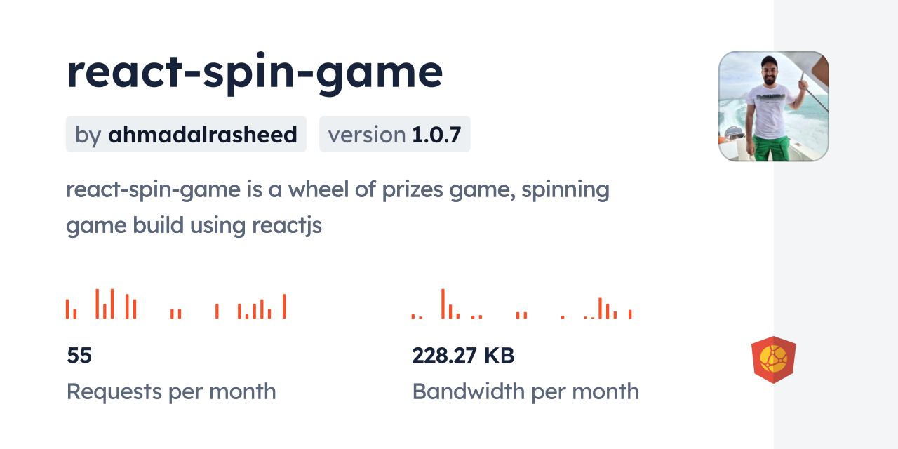 react-spin-game CDN by jsDelivr - A CDN for npm and GitHub