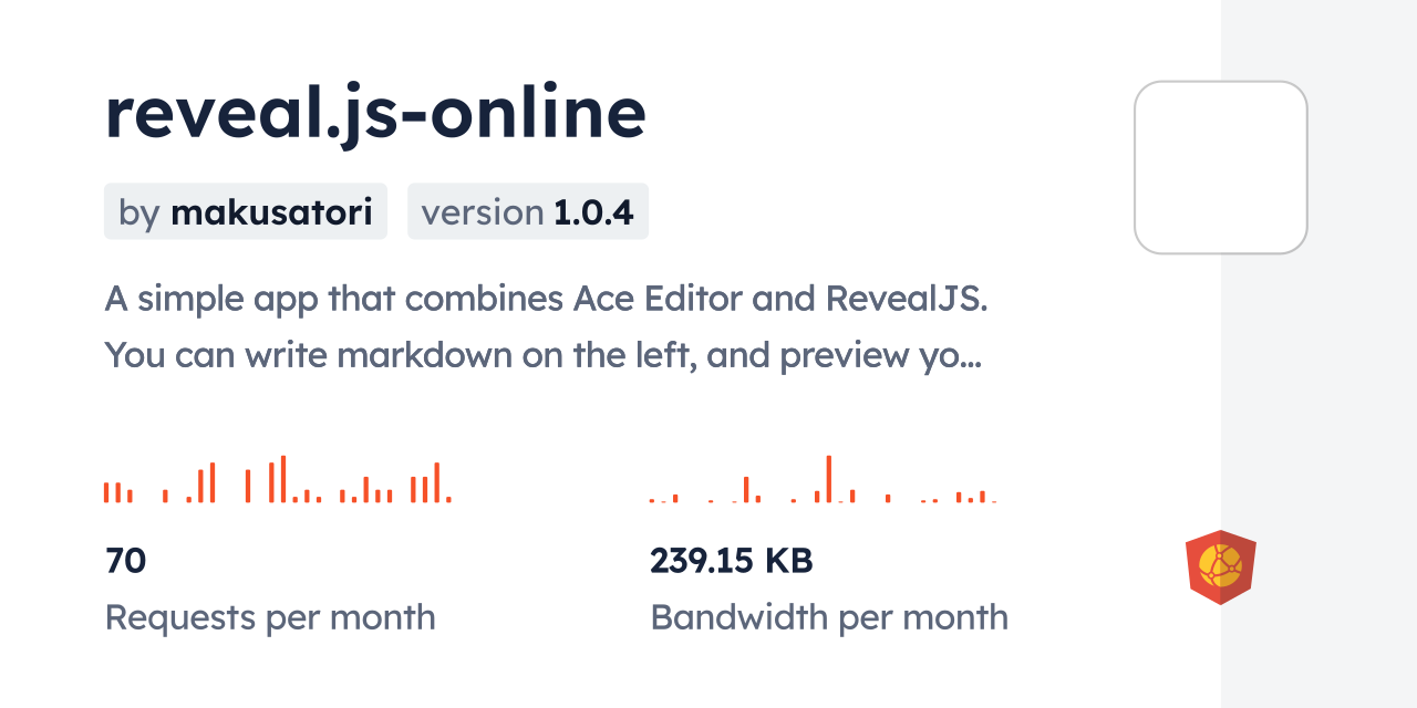 reveal.js-online CDN by jsDelivr - A CDN for npm and GitHub