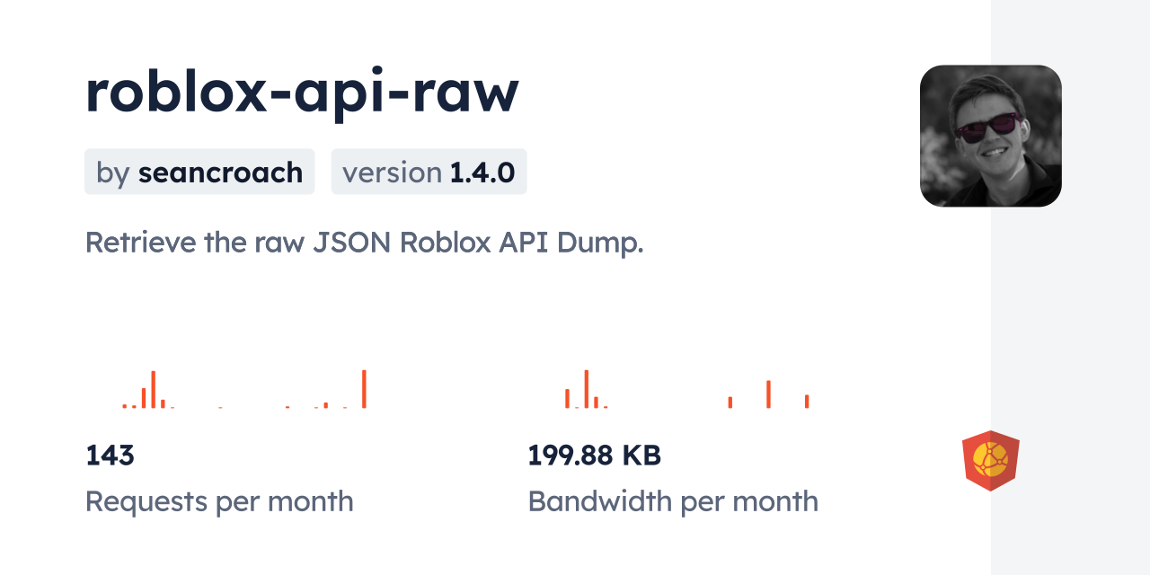 roblox-api-raw CDN by jsDelivr - A CDN for npm and GitHub