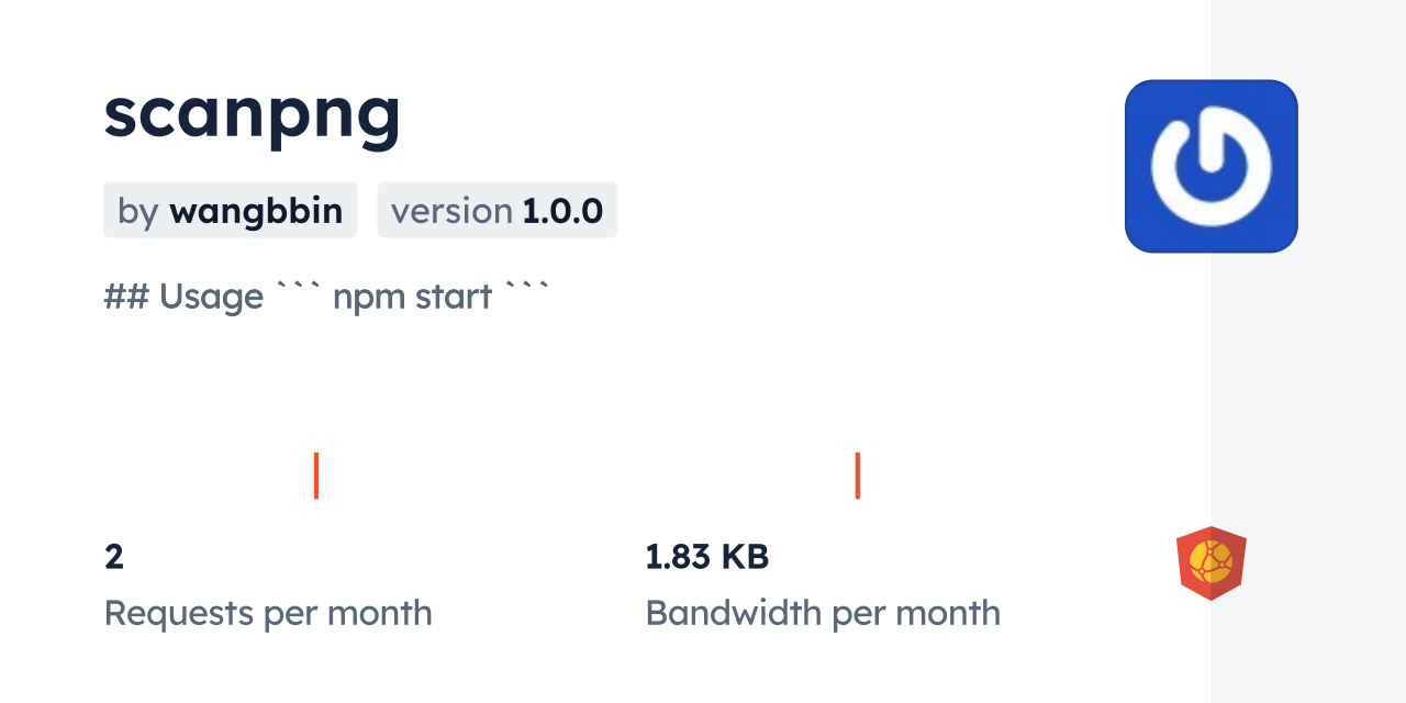 scanpng CDN by jsDelivr - A CDN for npm and GitHub