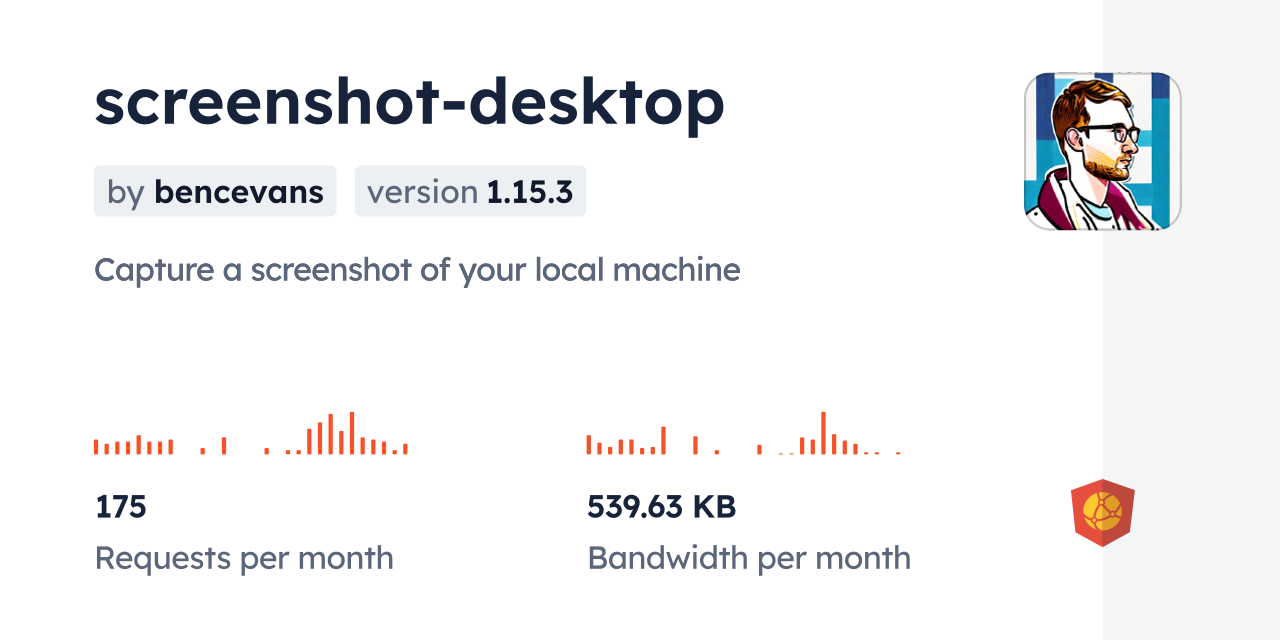 screenshot-desktop CDN by jsDelivr - A CDN for npm and GitHub