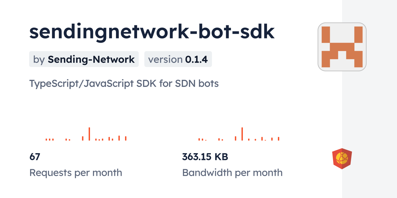 sendingnetwork-bot-sdk CDN by jsDelivr - A CDN for npm and GitHub