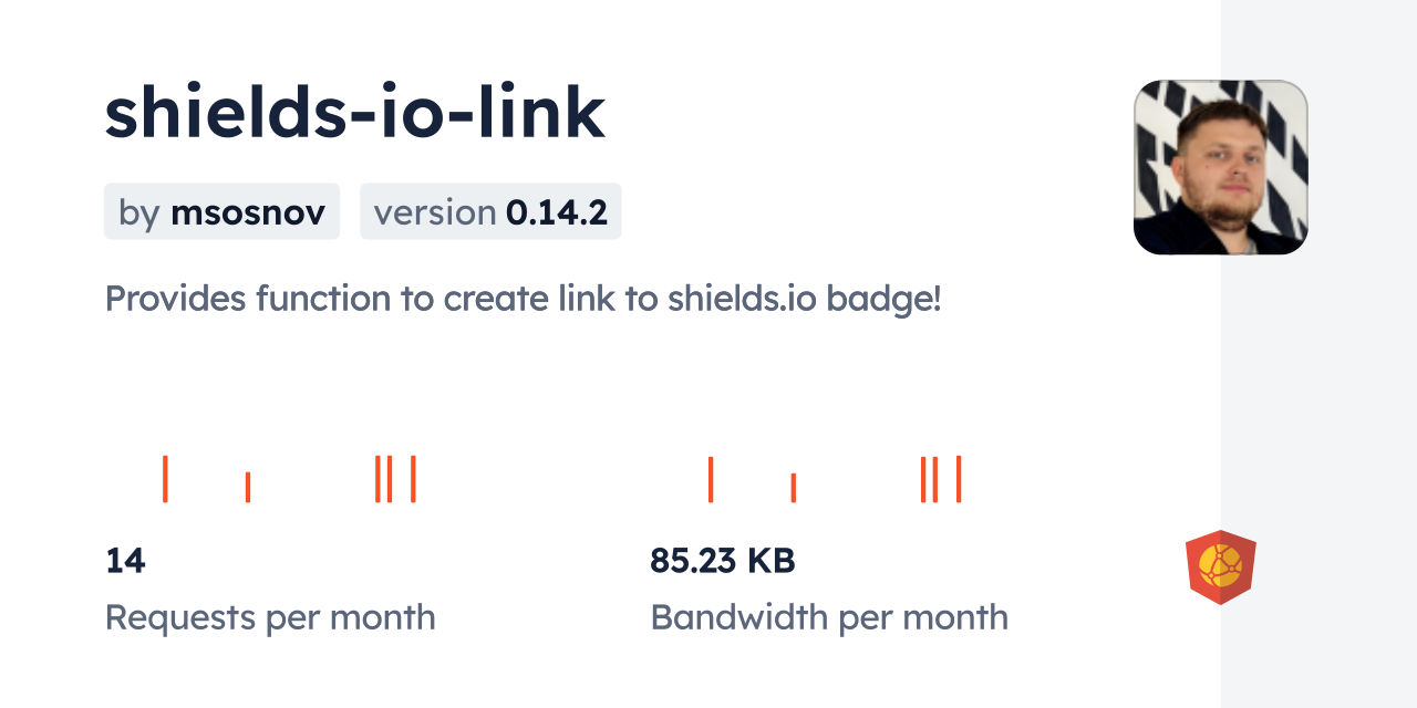 shields-io-link CDN by jsDelivr - A CDN for npm and GitHub