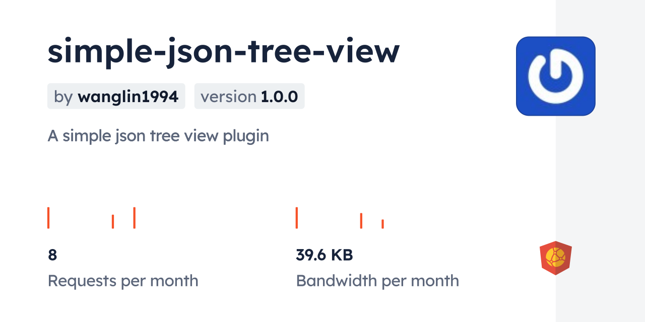 simple-json-tree-view CDN by jsDelivr - A CDN for npm and GitHub