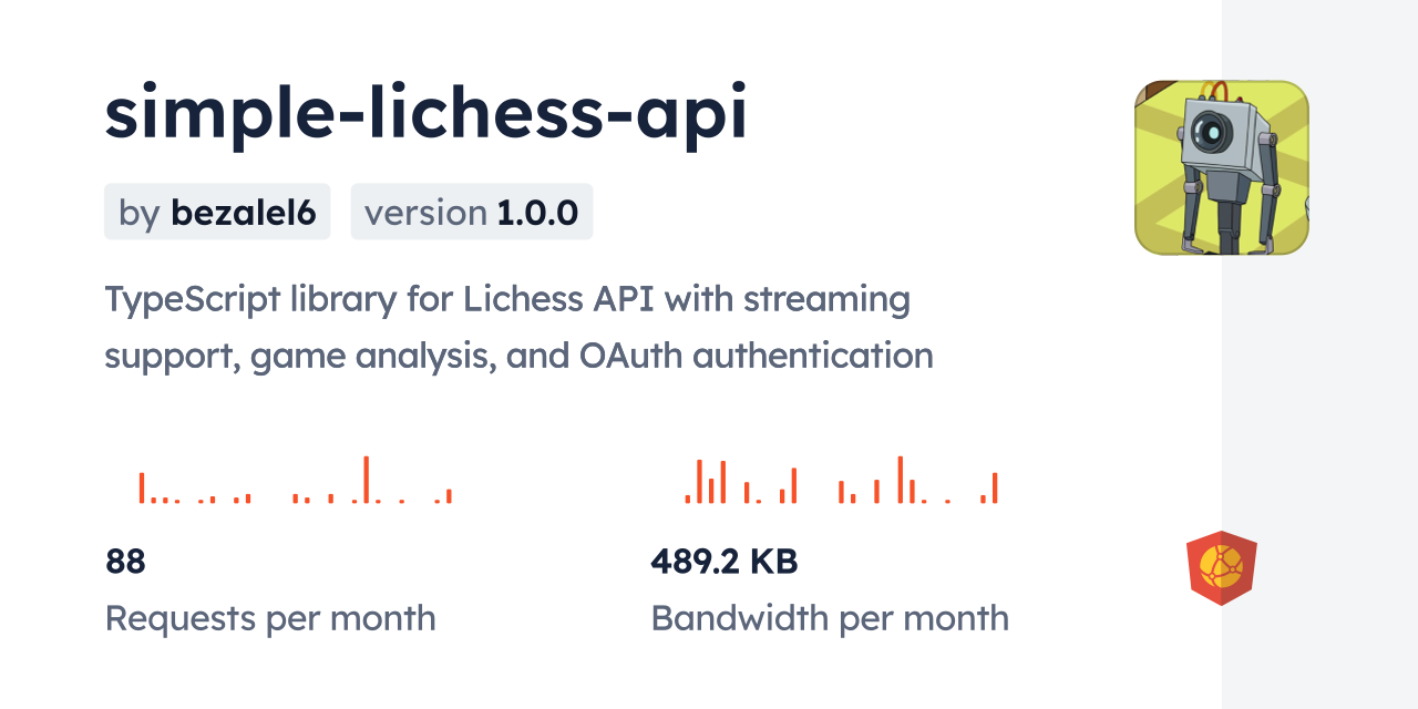 simple-lichess-api CDN by jsDelivr - A CDN for npm and GitHub