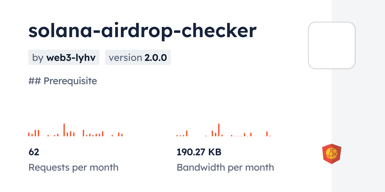 solana-airdrop-checker CDN by jsDelivr - A CDN for npm and GitHub