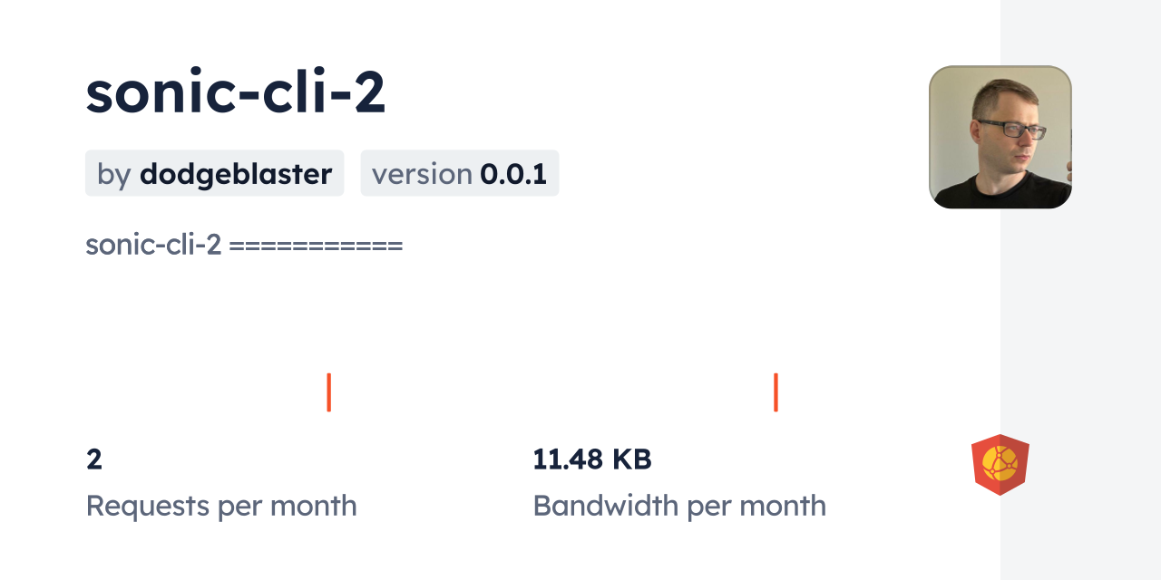 sonic-cli-2 CDN by jsDelivr - A CDN for npm and GitHub