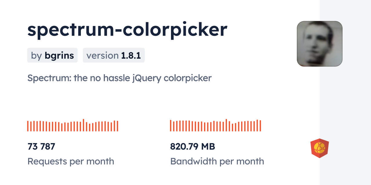 spectrum-colorpicker CDN by jsDelivr - A CDN for npm and GitHub