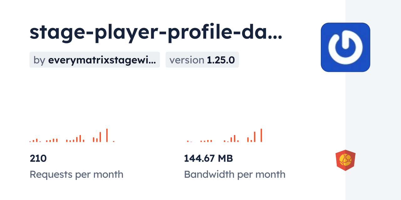 stage-player-profile-dashboard CDN by jsDelivr - A CDN for npm and GitHub