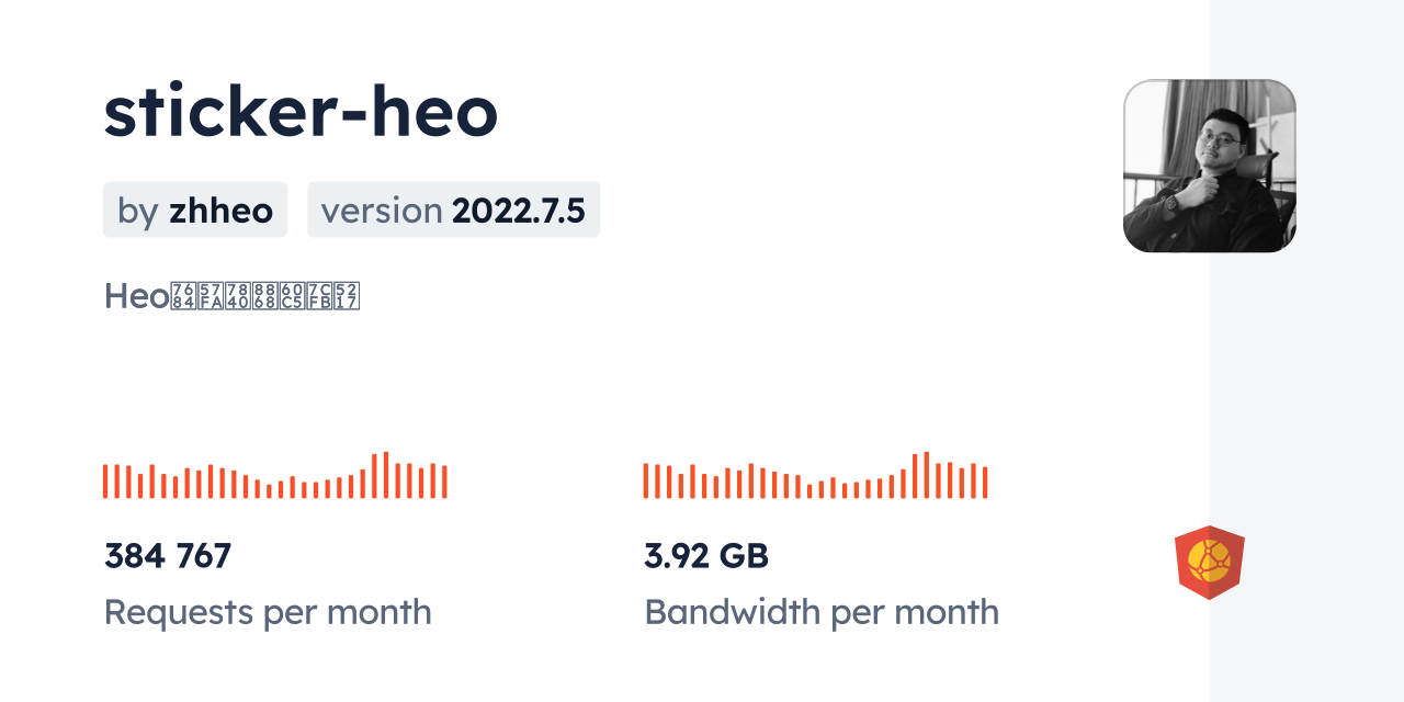 sticker-heo CDN by jsDelivr - A CDN for npm and GitHub