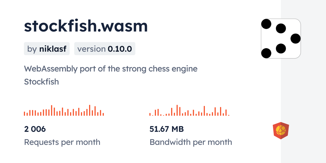 stockfish.wasm CDN by jsDelivr - A CDN for npm and GitHub