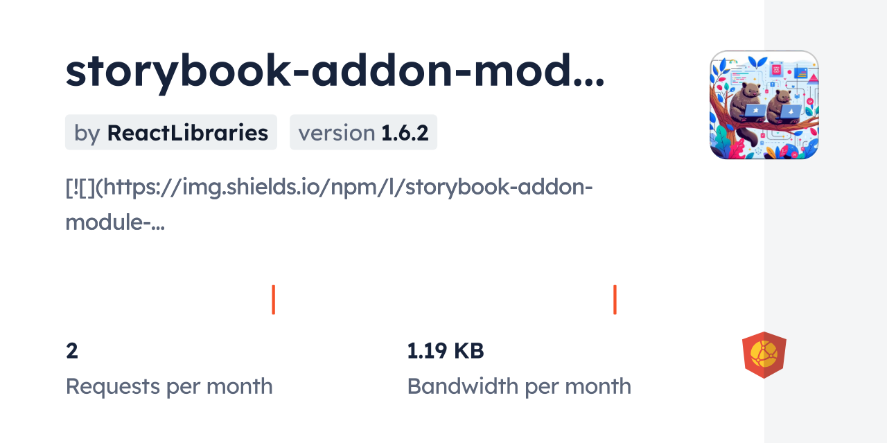 storybook-addon-module-mock CDN by jsDelivr - A CDN for npm and GitHub