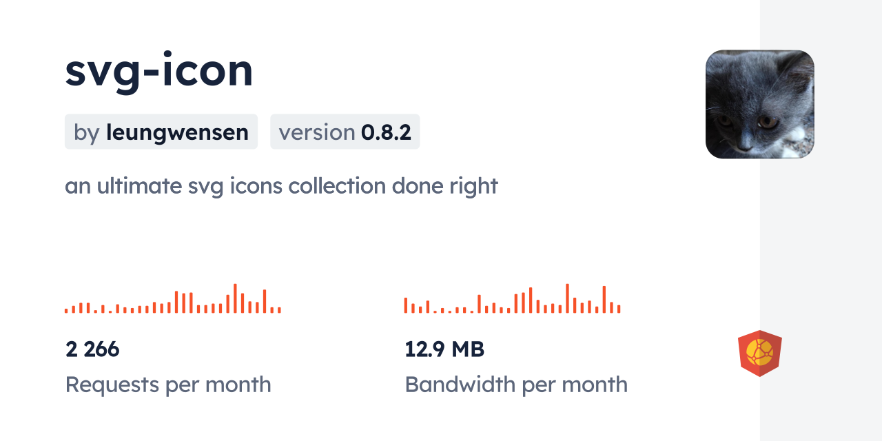 svg-icon CDN by jsDelivr - A CDN for npm and GitHub