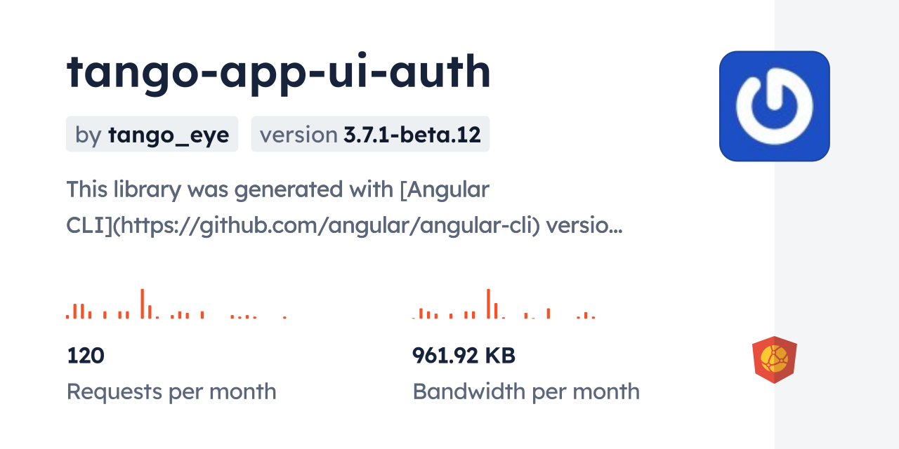 tango-app-ui-auth CDN by jsDelivr - A CDN for npm and GitHub