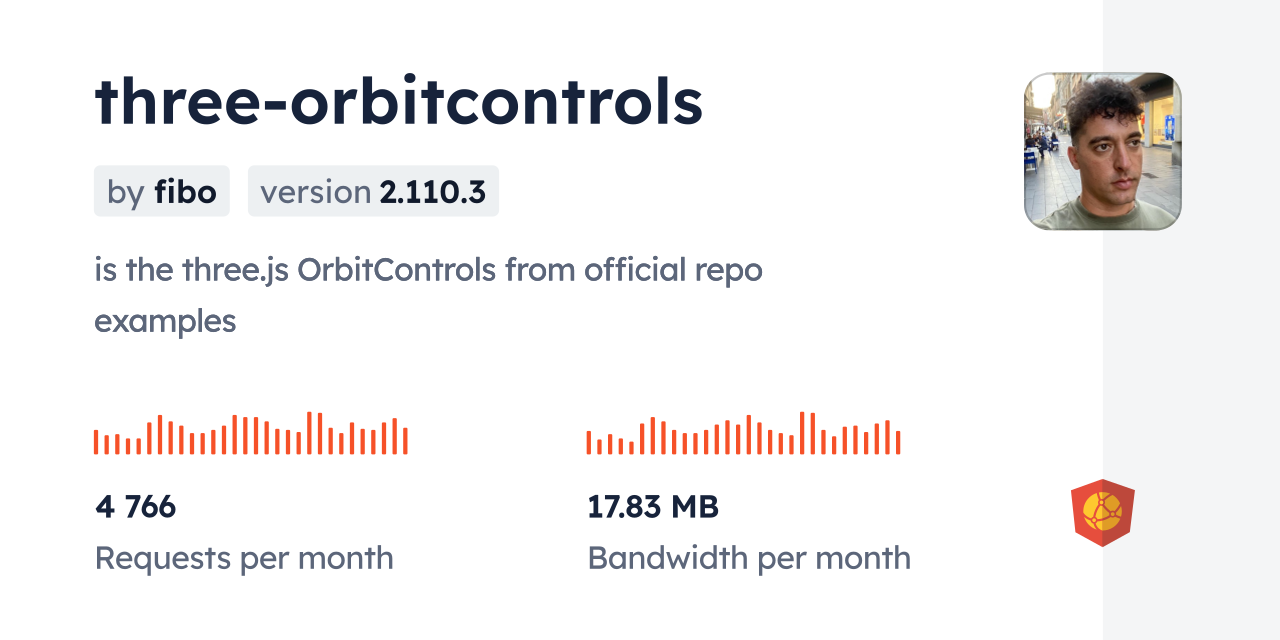 three-orbitcontrols CDN by jsDelivr - A CDN for npm and GitHub