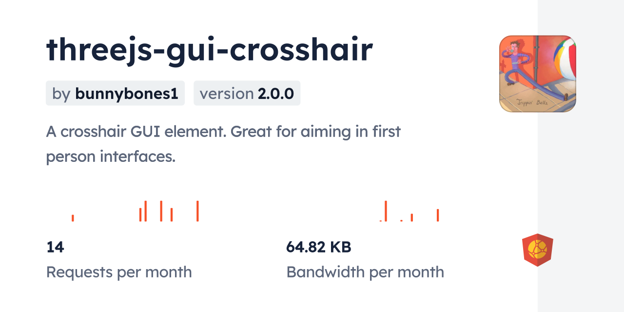 threejs-gui-crosshair CDN by jsDelivr - A CDN for npm and GitHub