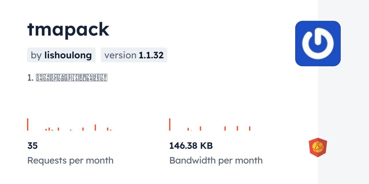 tmapack CDN by jsDelivr - A CDN for npm and GitHub
