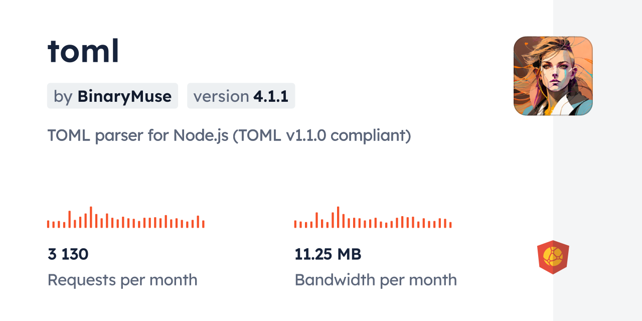 toml CDN by jsDelivr - A CDN for npm and GitHub