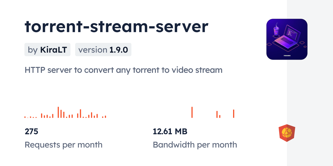 torrent-stream-server CDN by jsDelivr - A CDN for npm and GitHub