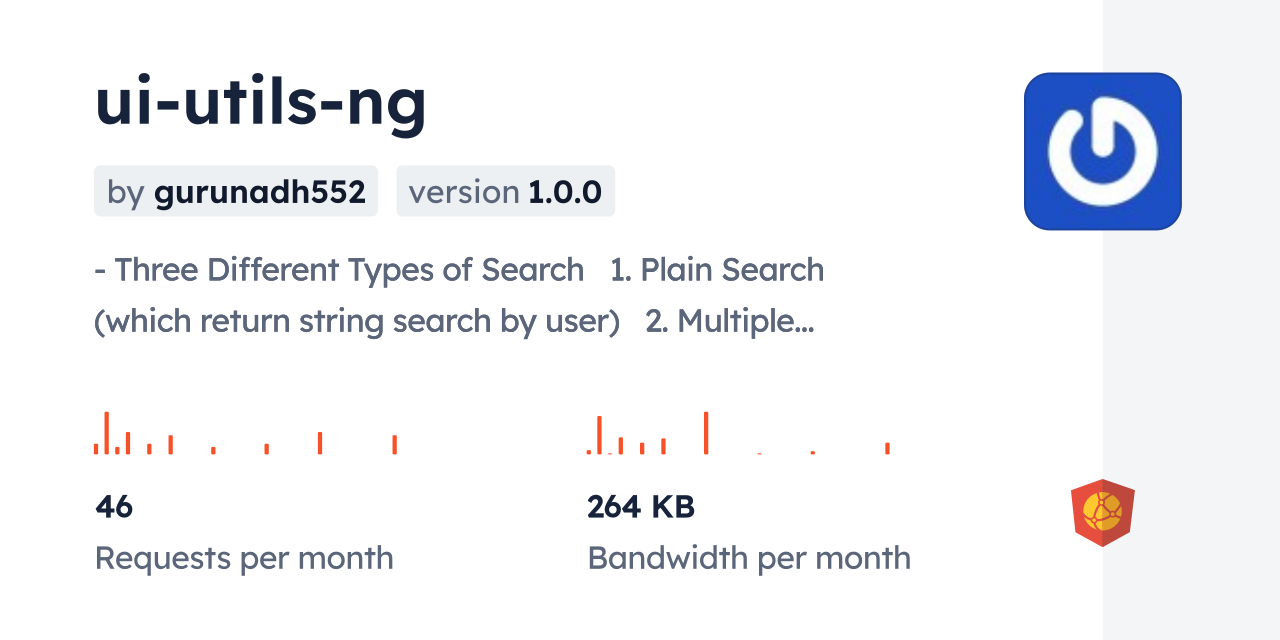 ui-utils-ng CDN by jsDelivr - A CDN for npm and GitHub