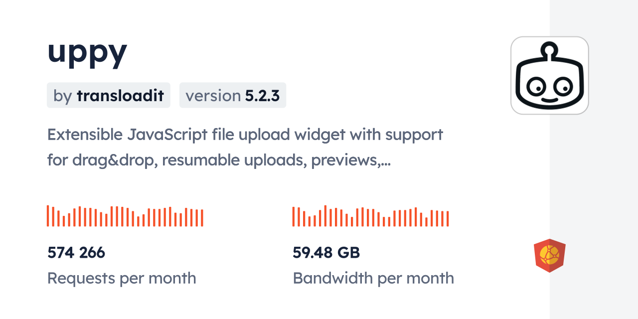 uppy CDN by jsDelivr - A CDN for npm and GitHub