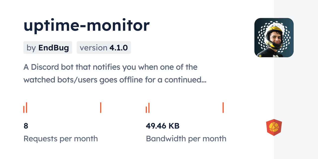 Buchhalter Hubschrauber Signal discord bot uptime monitor Vielleicht Ornament ausblenden