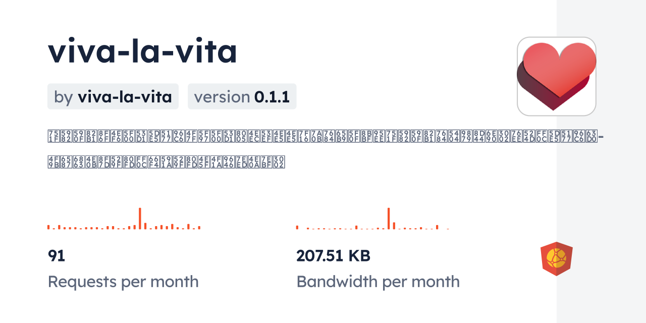 viva-la-vita CDN by jsDelivr - A CDN for npm and GitHub