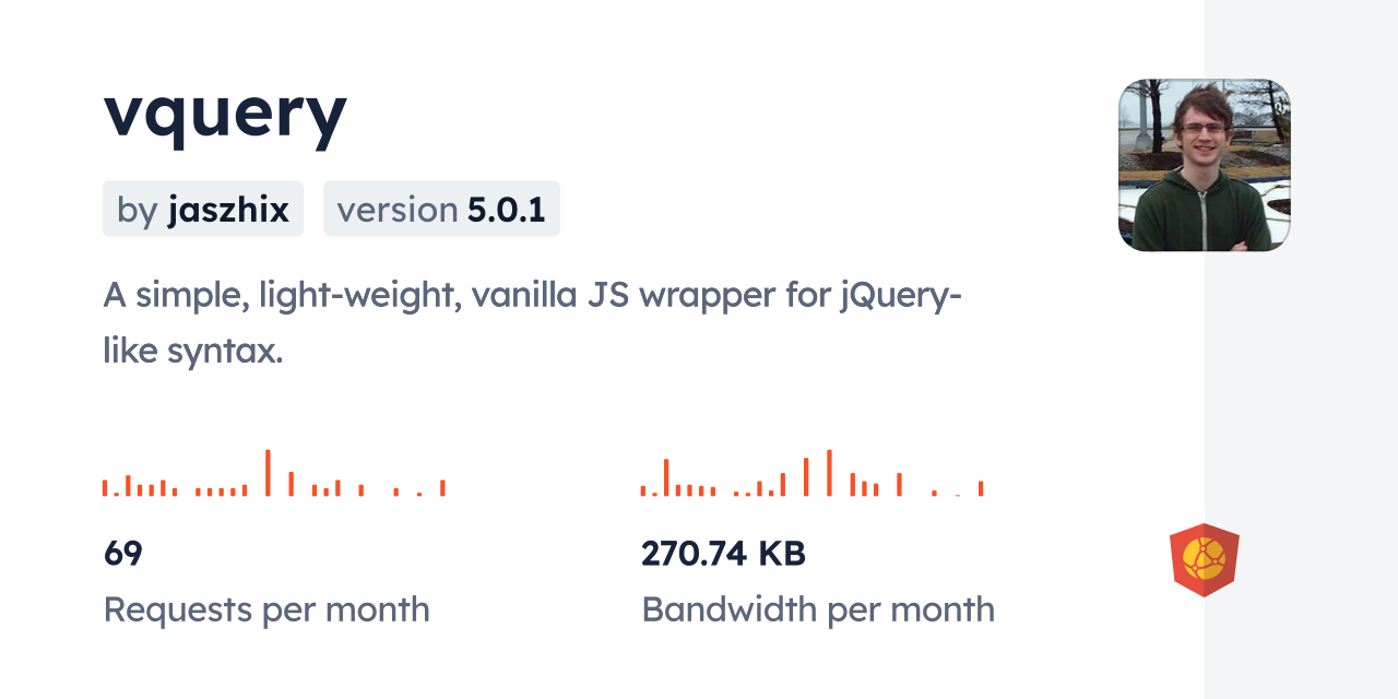 vquery CDN by jsDelivr - A CDN for npm and GitHub