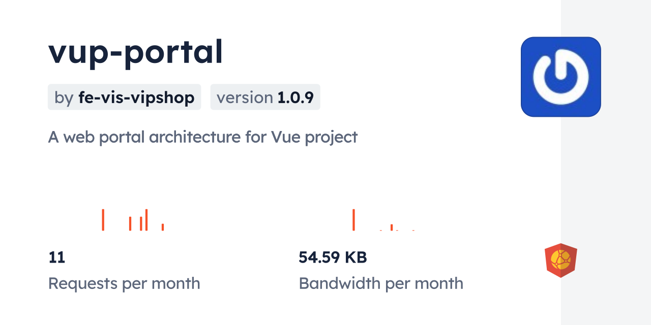 vup-portal CDN by jsDelivr - A CDN for npm and GitHub