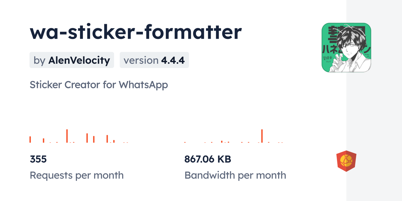 wa-sticker-formatter CDN by jsDelivr - A CDN for npm and GitHub