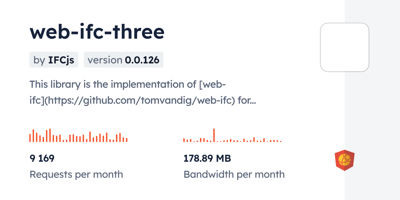 web-ifc-three CDN by jsDelivr - A CDN for npm and GitHub