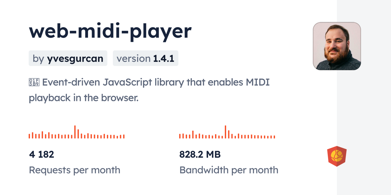 web-midi-player CDN by jsDelivr - A CDN for npm and GitHub