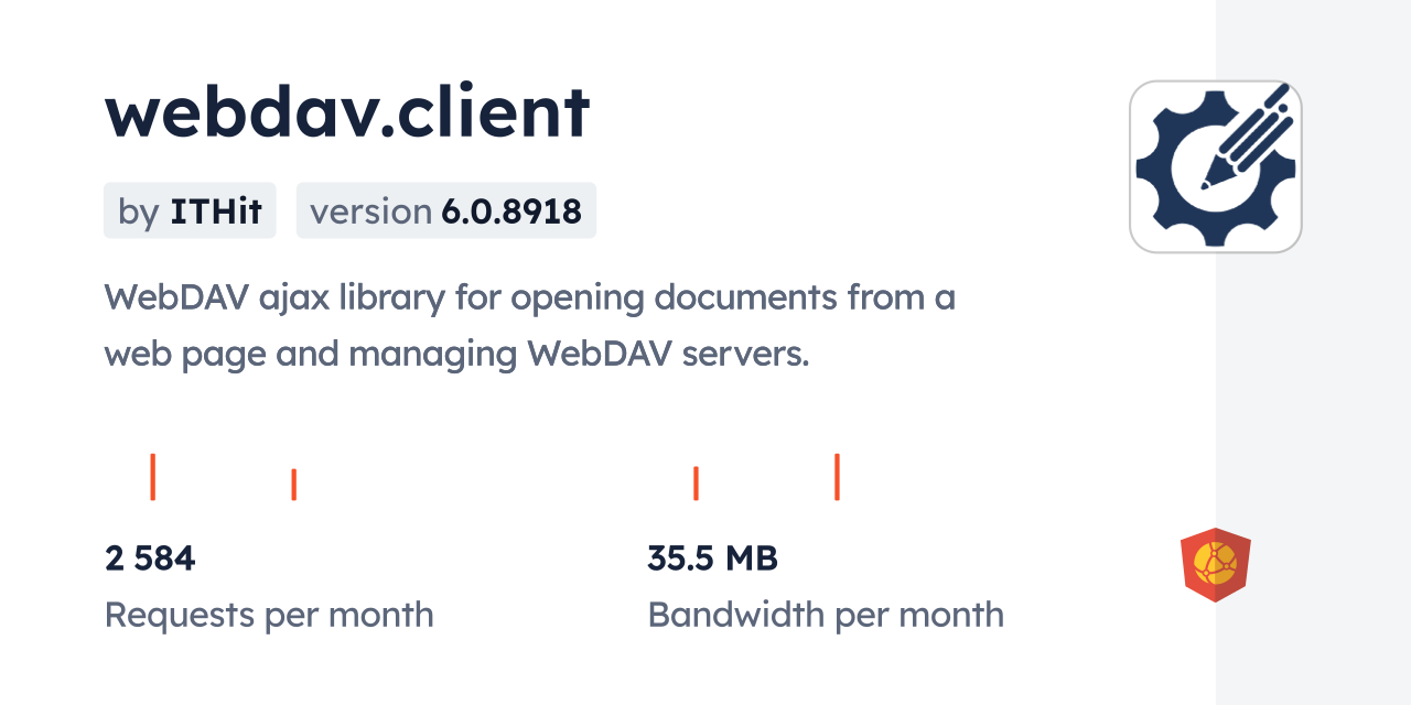 webdav.client CDN by jsDelivr - A CDN for npm and GitHub