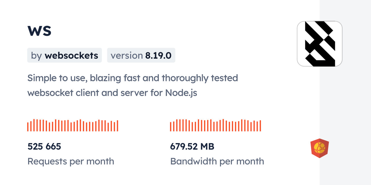 ws CDN by jsDelivr - A CDN for npm and GitHub