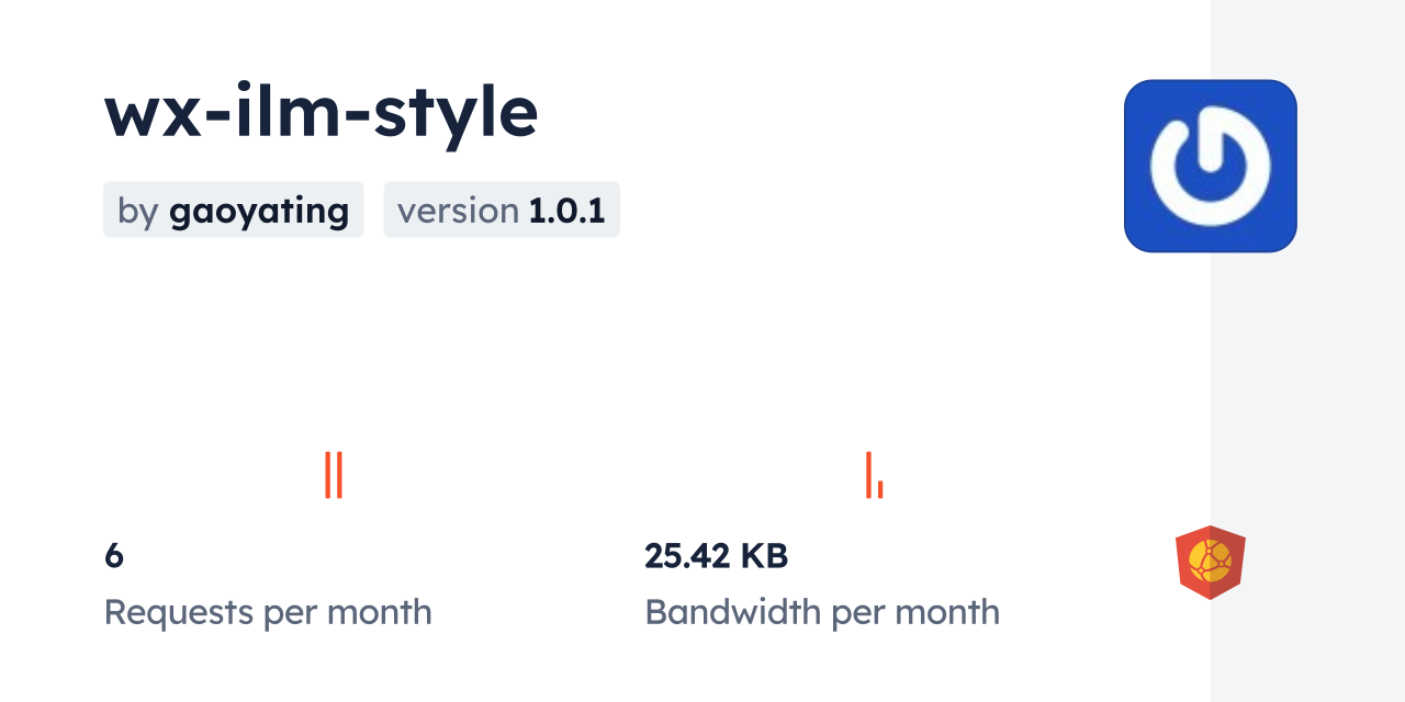 wx-ilm-style CDN by jsDelivr - A CDN for npm and GitHub
