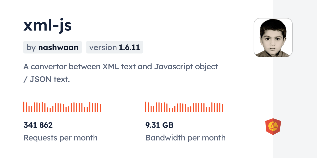 xml-js CDN by jsDelivr - A CDN for npm and GitHub