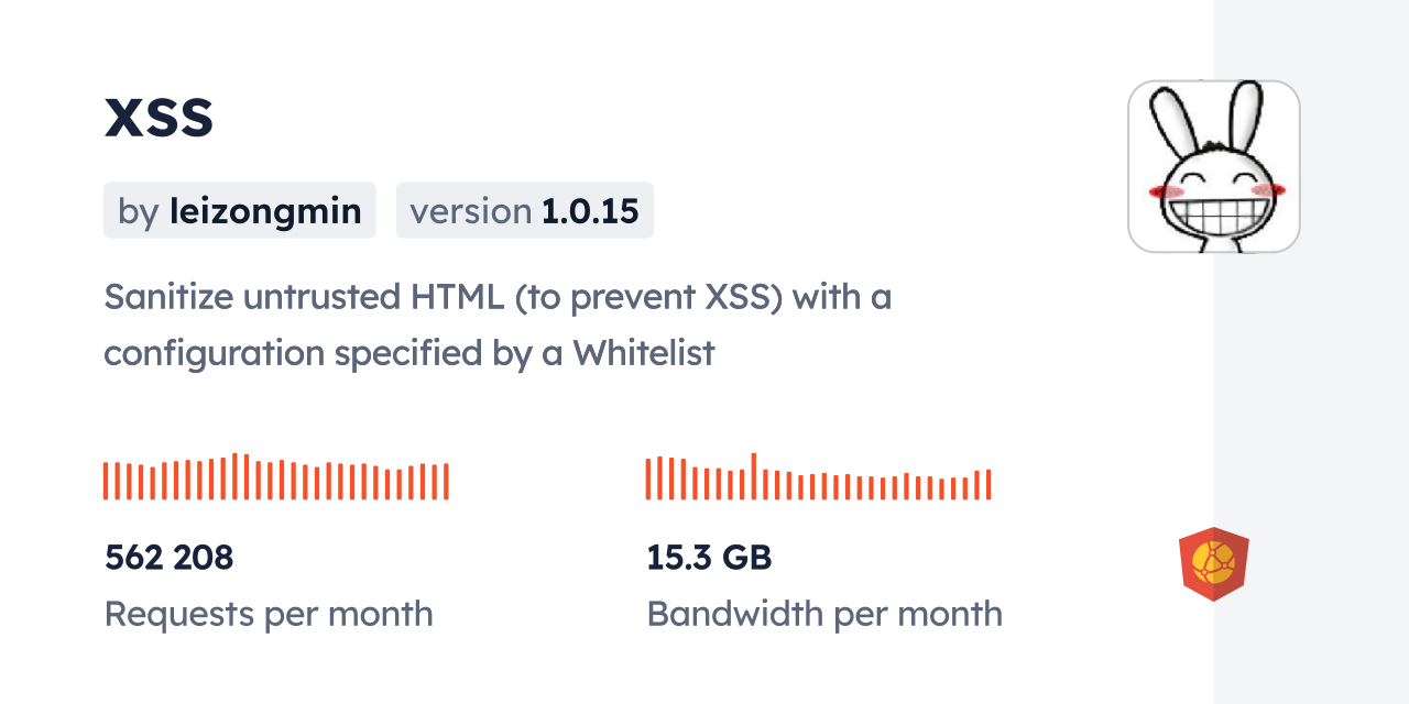 xss CDN by jsDelivr - A CDN for npm and GitHub