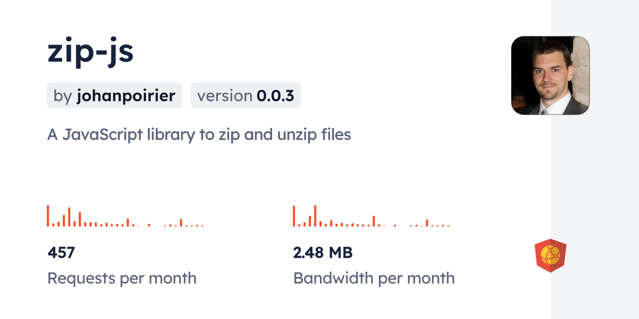 zip-js CDN by jsDelivr - A CDN for npm and GitHub