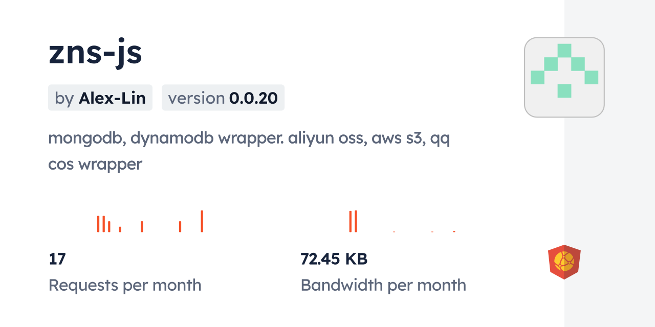 zns-js CDN by jsDelivr - A CDN for npm and GitHub